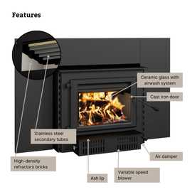 Blue Ridge 500-I | Wood Stove EPA | Englander